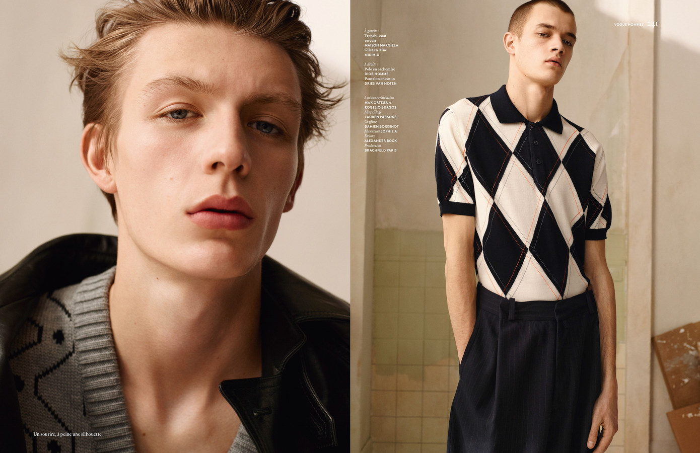 MANAGEMENT+ARTISTS - News - Jonathan Kaye styles " A smile, barely, a ...